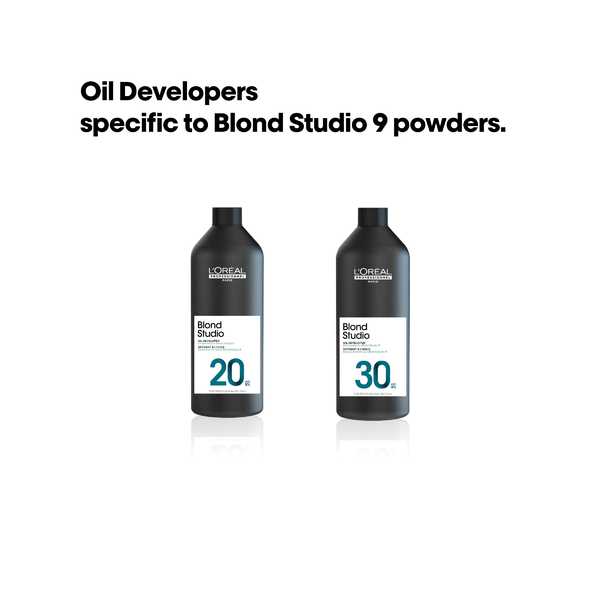 Blond Studio 9 tones developer | Hairstuff